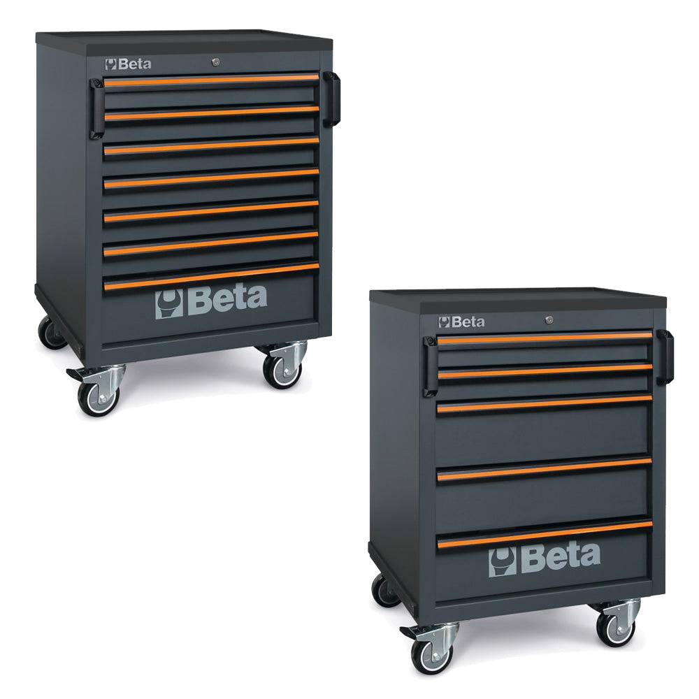 Beta C45PRO 2.0 C5 & C7 — Mobile Roller Cabinets (5-Drawer & 7-Drawer ...